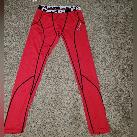 Tesla | Pants | Tesla Compressor Leggings For Exercise Is For A Man In ...